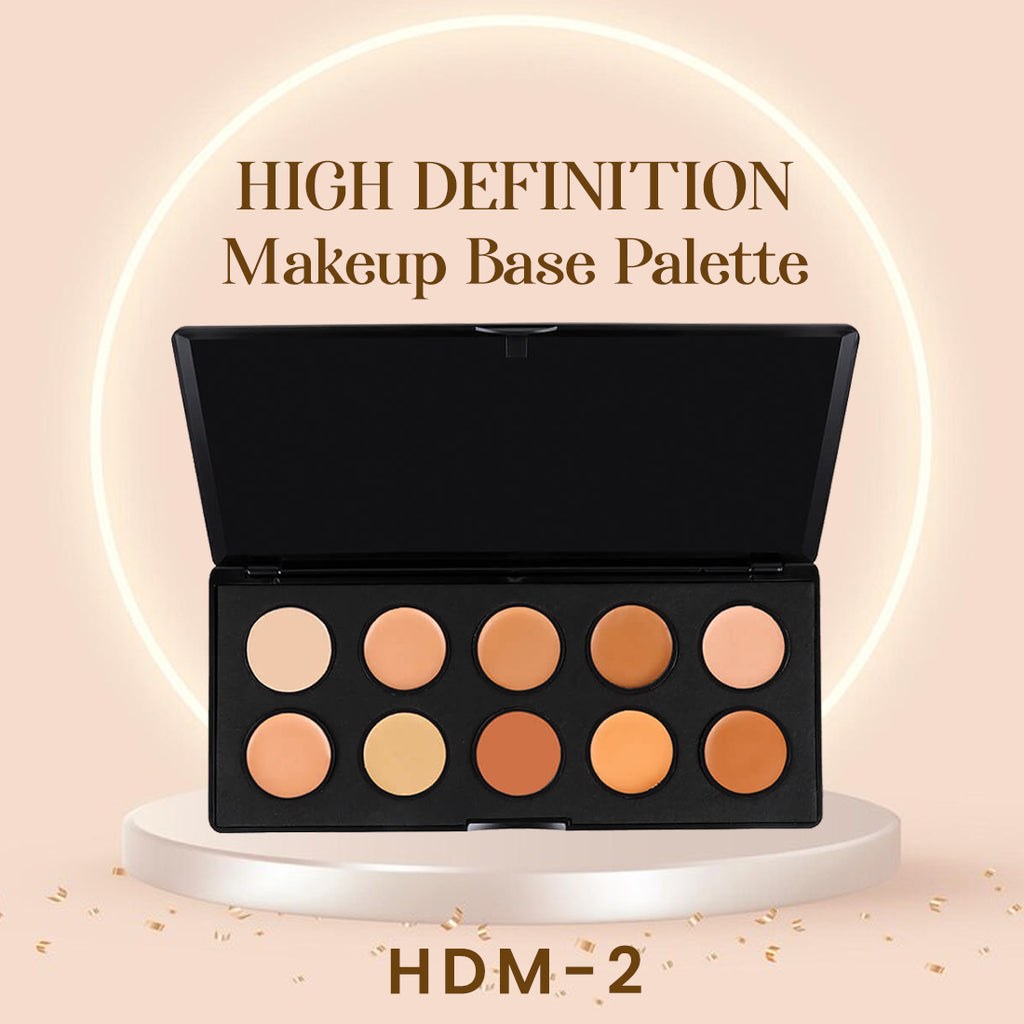 HD Makeup Base Palette (10 shades) – Coloressence Cosmetics